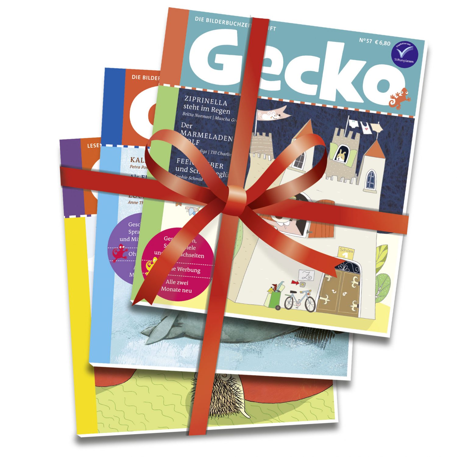 Gecko Kinderzeitschrift - Geschichtenmagazin für Kinder ab 4 Jahren