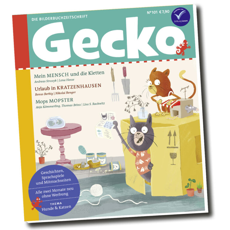 Gecko Kinderzeitschrift - Geschichtenmagazin für Kinder ab 4 Jahren