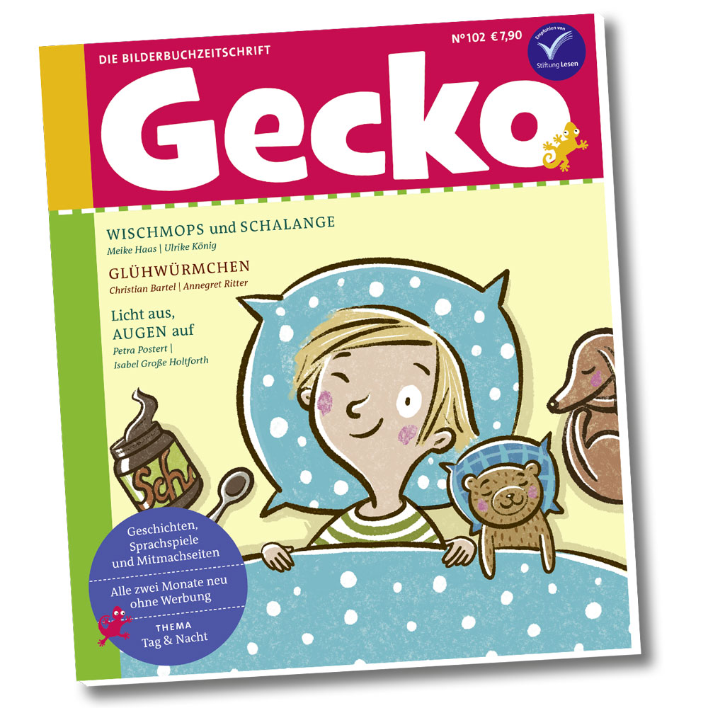 Gecko Kinderzeitschrift - Geschichtenmagazin für Kinder ab 4 Jahren