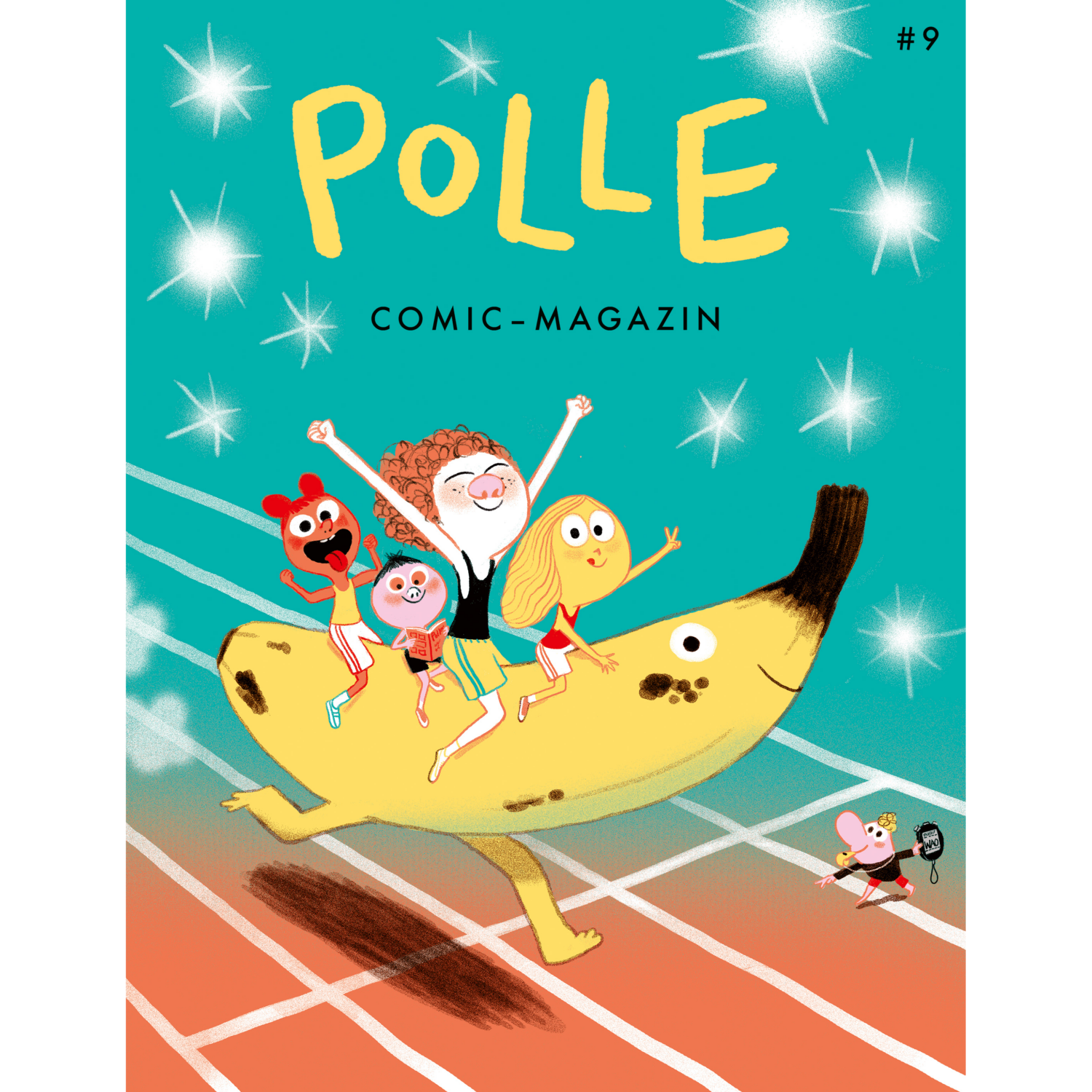 POLLE #9 - Gecko Kinderzeitschrift