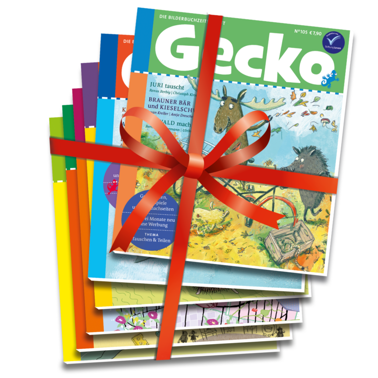 Gecko Kinderzeitschrift - Geschichtenmagazin für Kinder ab 4 Jahren