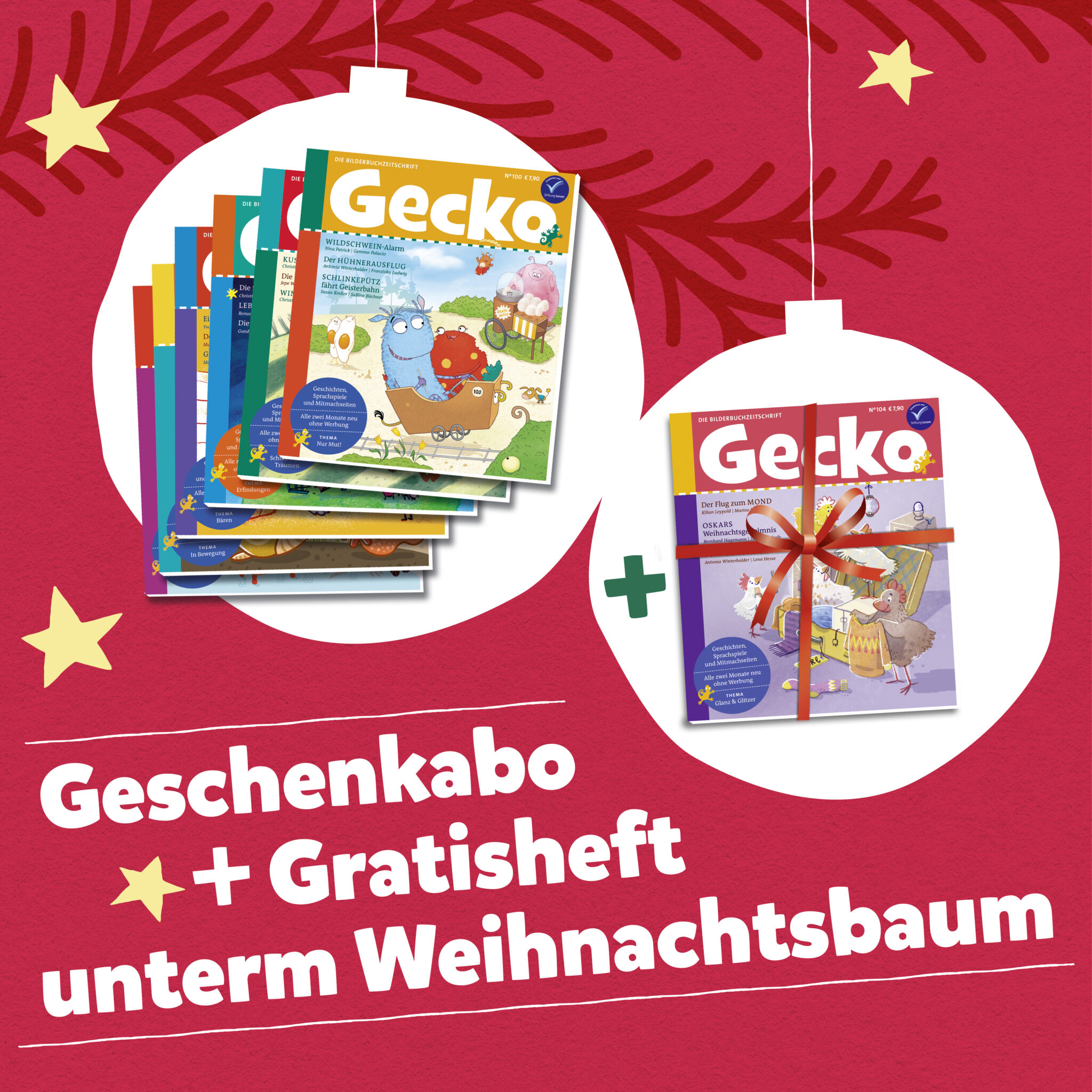 Gecko Kinderzeitschrift - Geschichtenmagazin für Kinder ab 4 Jahren