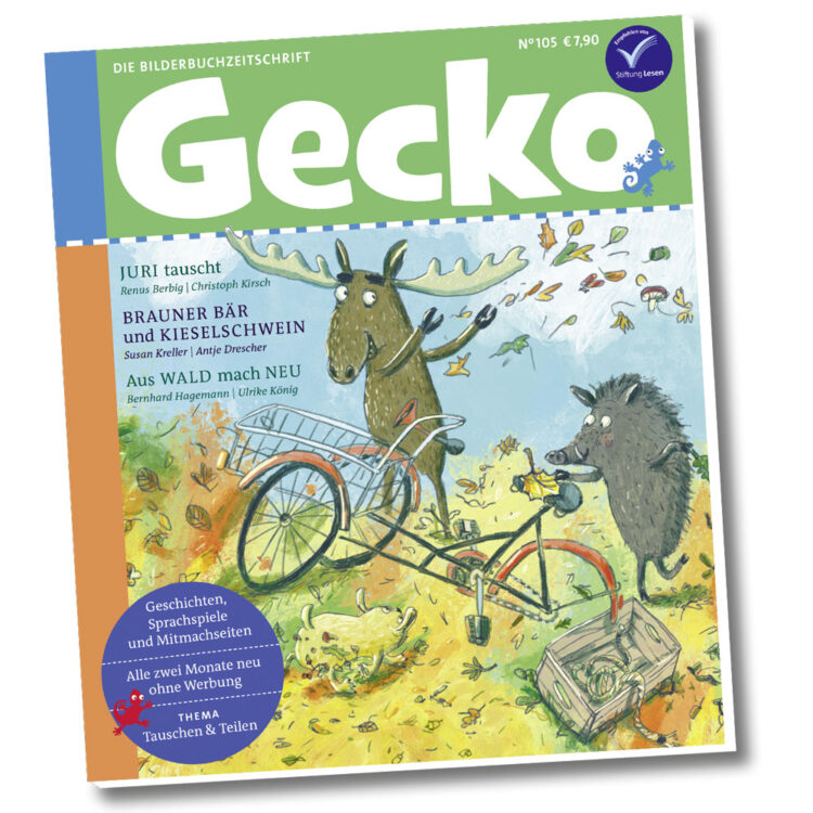 Gecko Kinderzeitschrift - Geschichtenmagazin für Kinder ab 4 Jahren