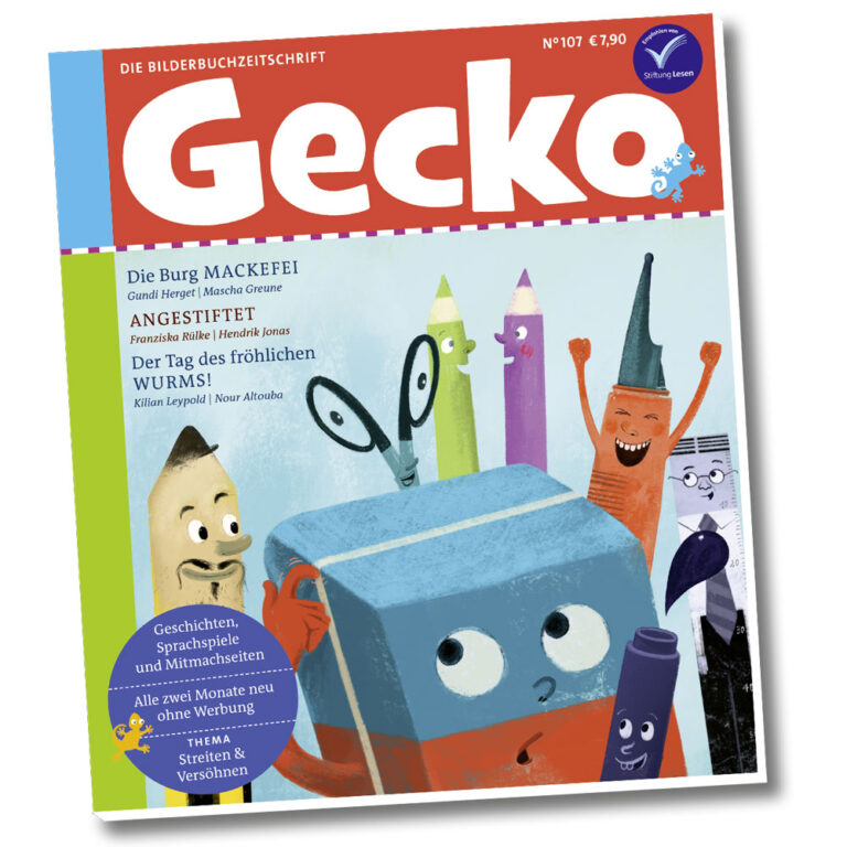 Gecko Kinderzeitschrift - Geschichtenmagazin für Kinder ab 4 Jahren