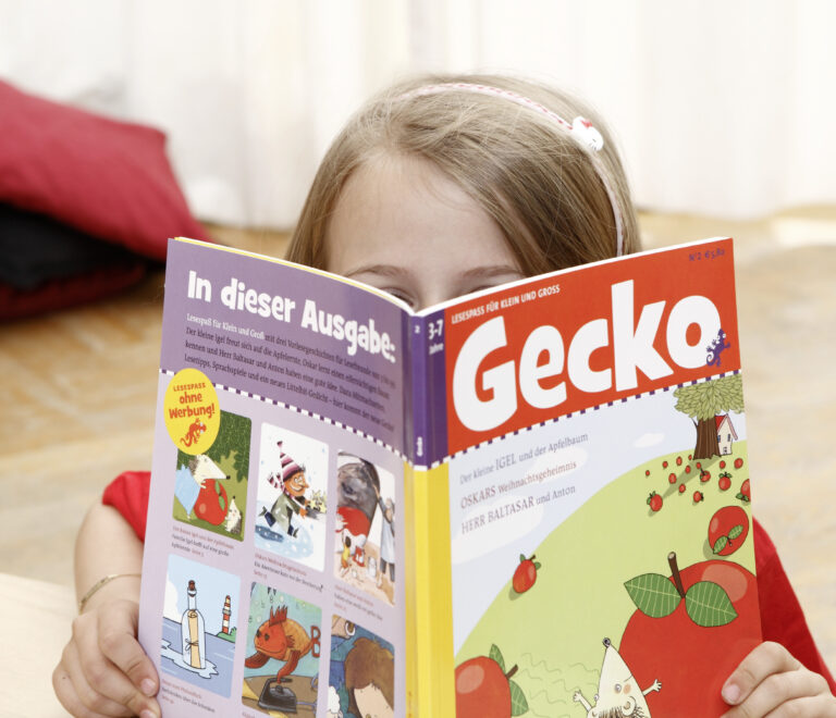 Gecko Kinderzeitschrift - Geschichtenmagazin für Kinder ab 4 Jahren